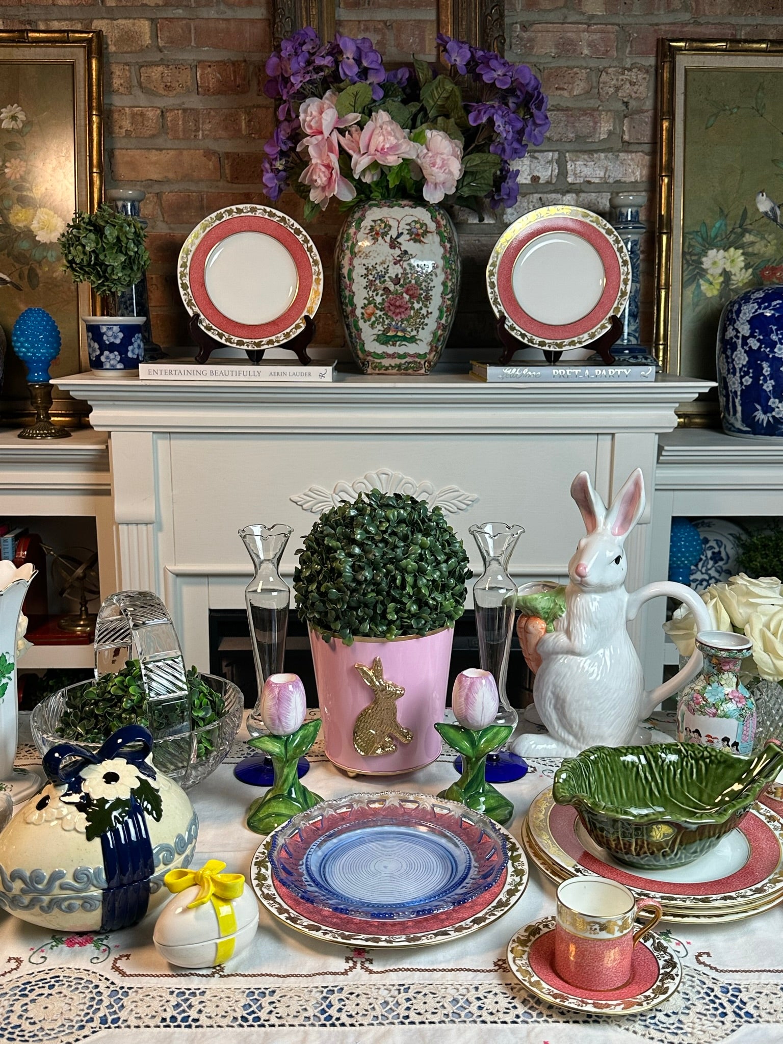 Easter Tablescape – Lillian Grey