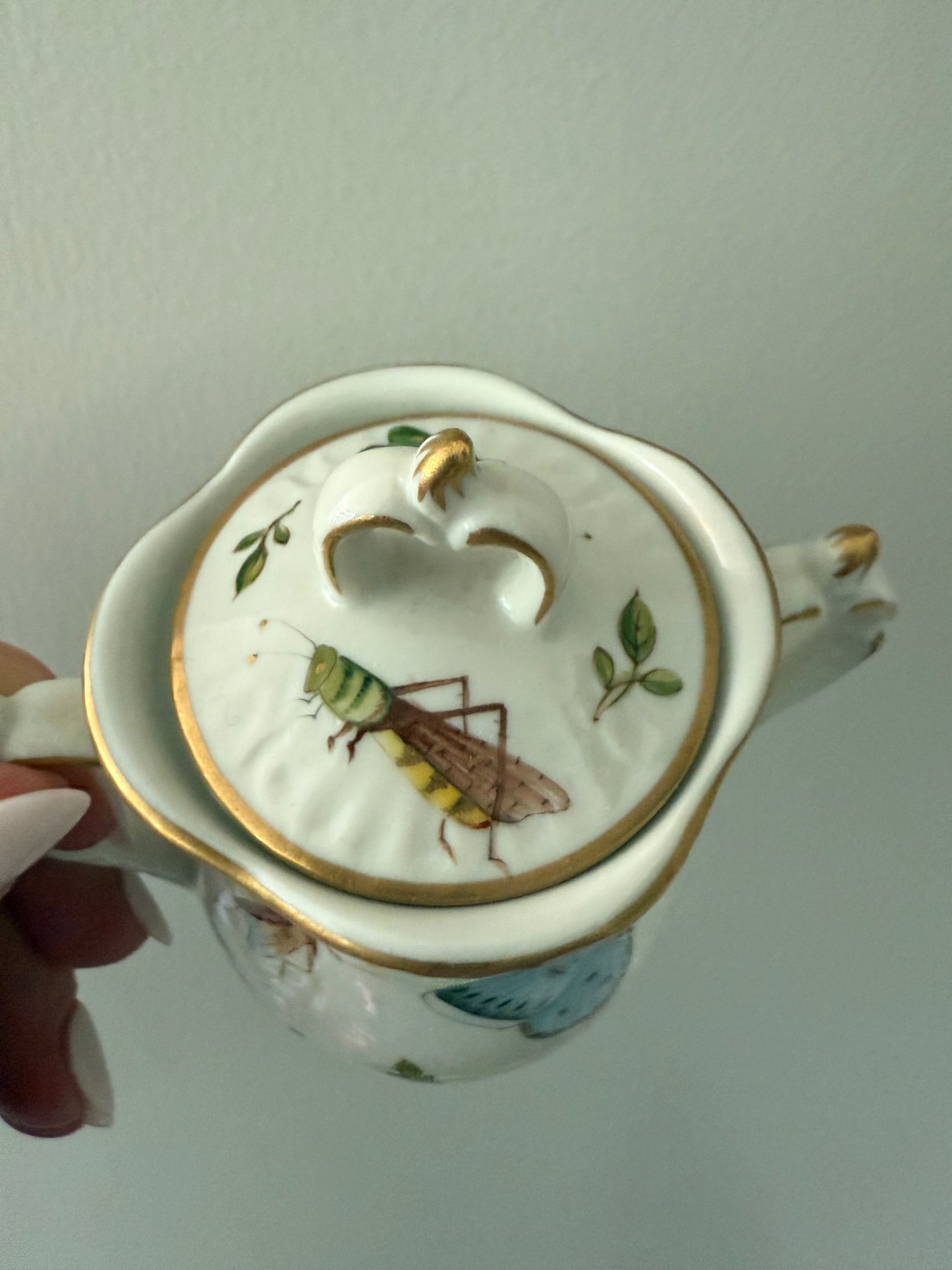 Reserved for Alma - Anna Weatherly Lidded Sugar Dish – Lillian Grey