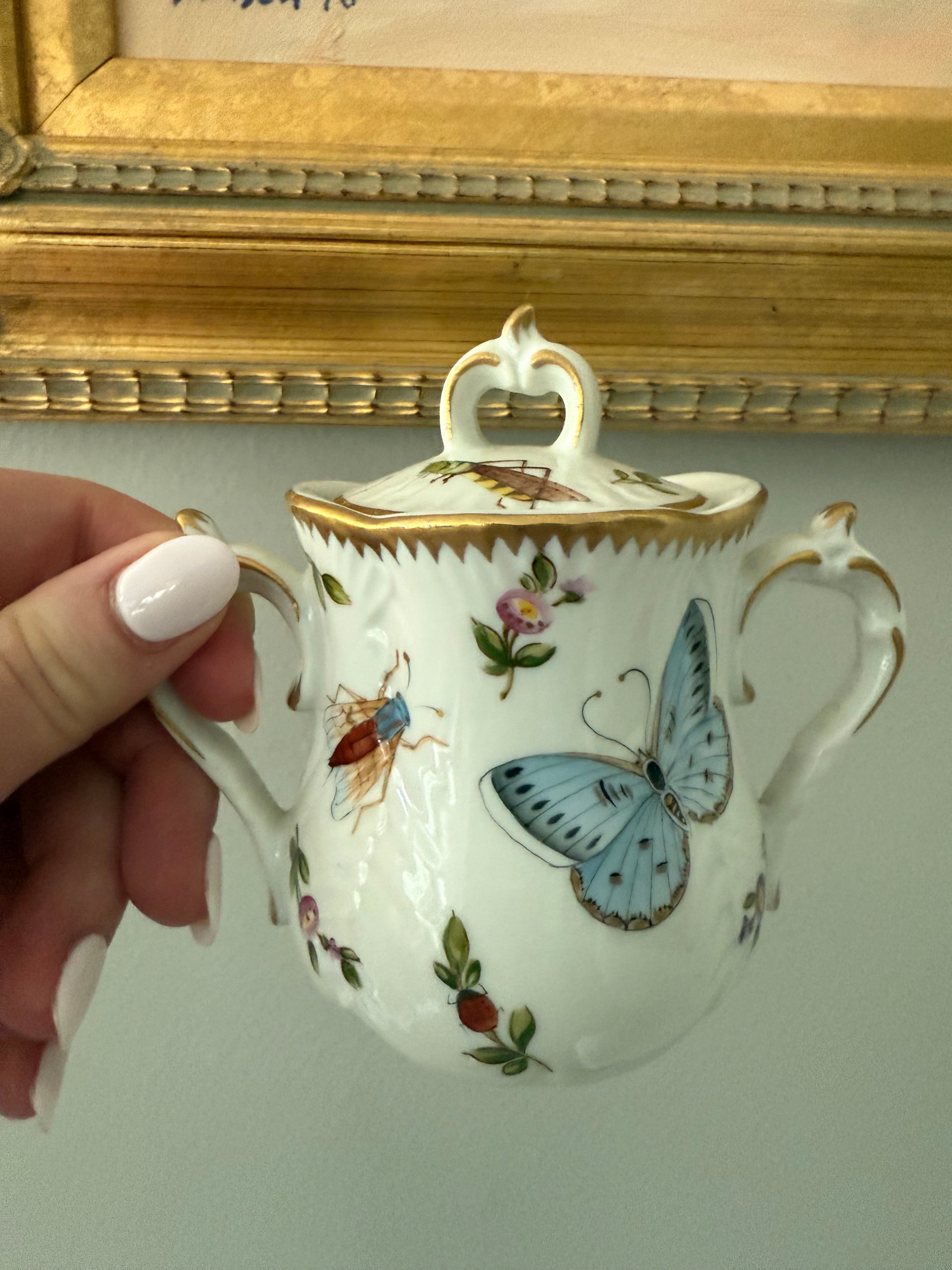 Reserved for Alma - Anna Weatherly Lidded Sugar Dish – Lillian Grey