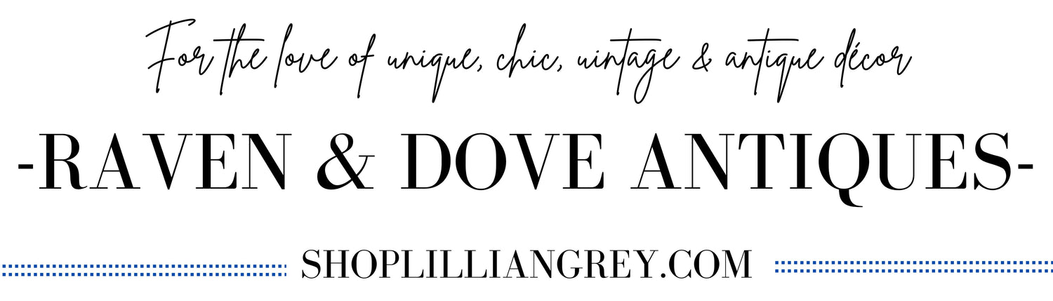 Raven & Dove Antiques + Gifts – Lillian Grey